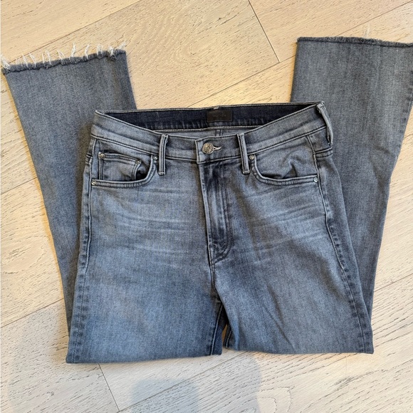 MOTHER | Jeans | Mother Insider Crop Step Fray In Huntress | Poshmark